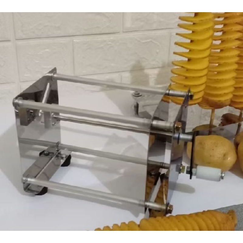MESIN Curly Potato Machine / curly potato cutting machine | Shopee Malaysia