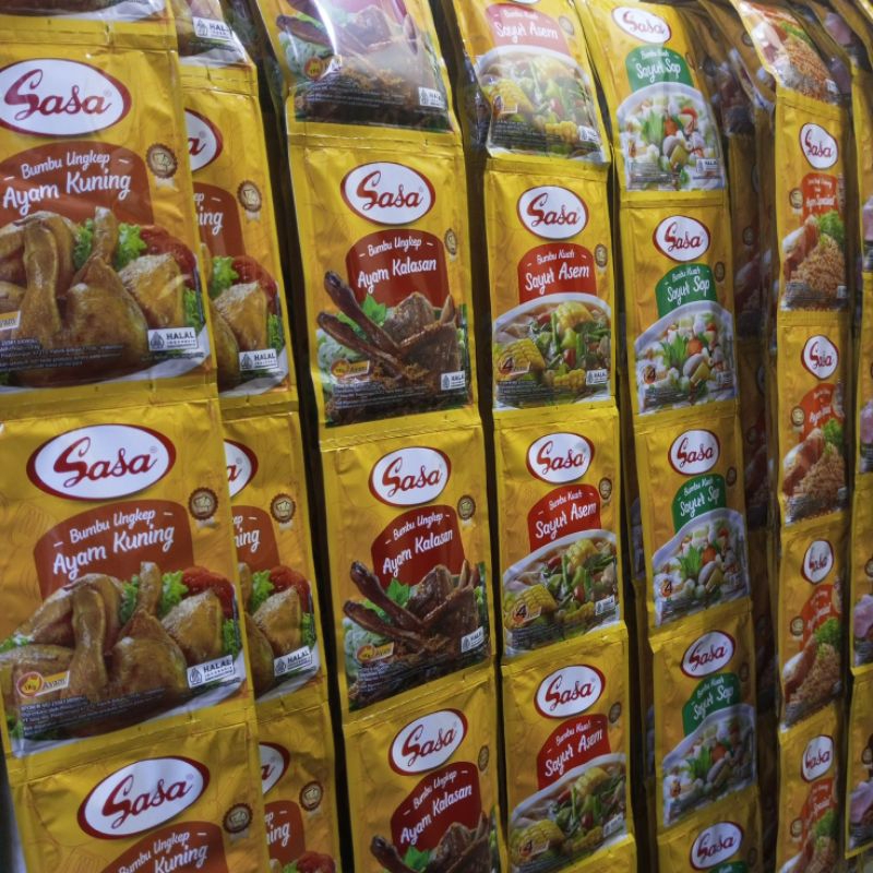 Sasa Instant Cooking Seasoning 10 Sachets All Variants | Sasa Fried ...