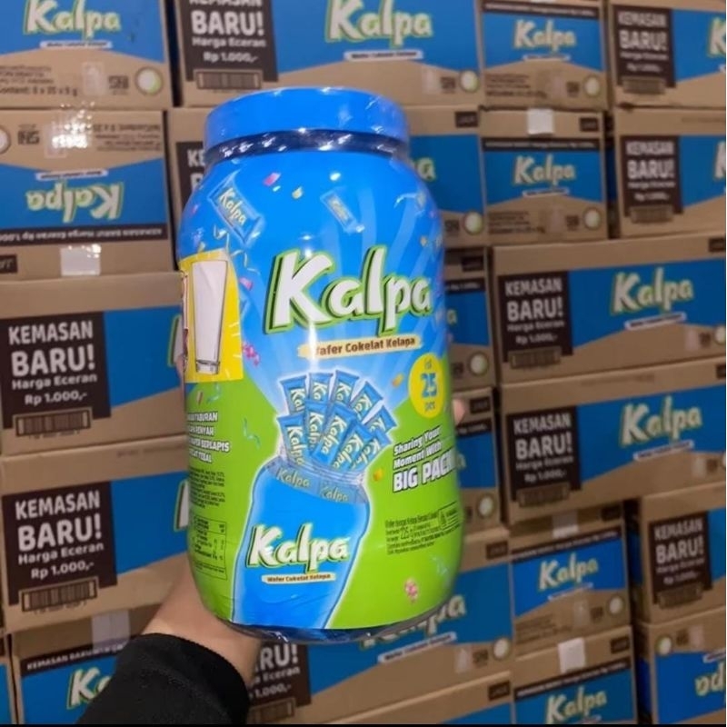 Kalpa Chocolate coconut wafers 1 jar | Shopee Malaysia