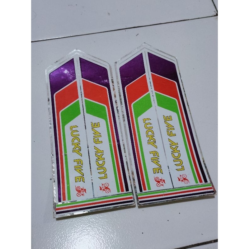 Lucky Five vintage bicycle decal Sticker, new old stock NOS for mtb ...