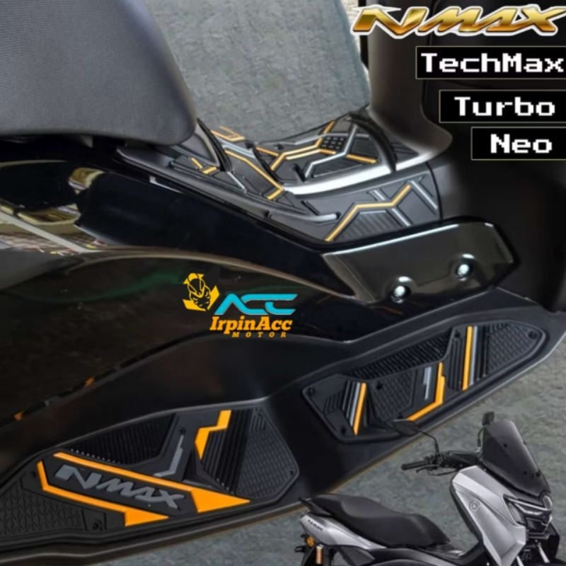 Motopad27 Yamaha New Carpet Nmax Turbo Nmax Neo Techmax footrest mat ...