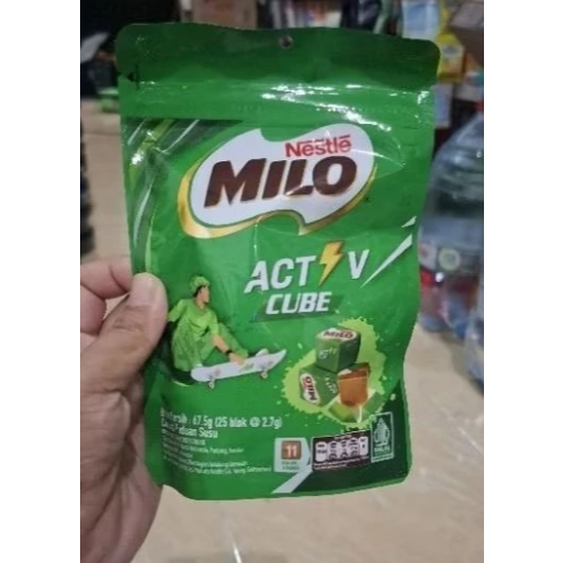 Nestle Milo Act Cube Chocolate contains 25 Pcs | Shopee Malaysia