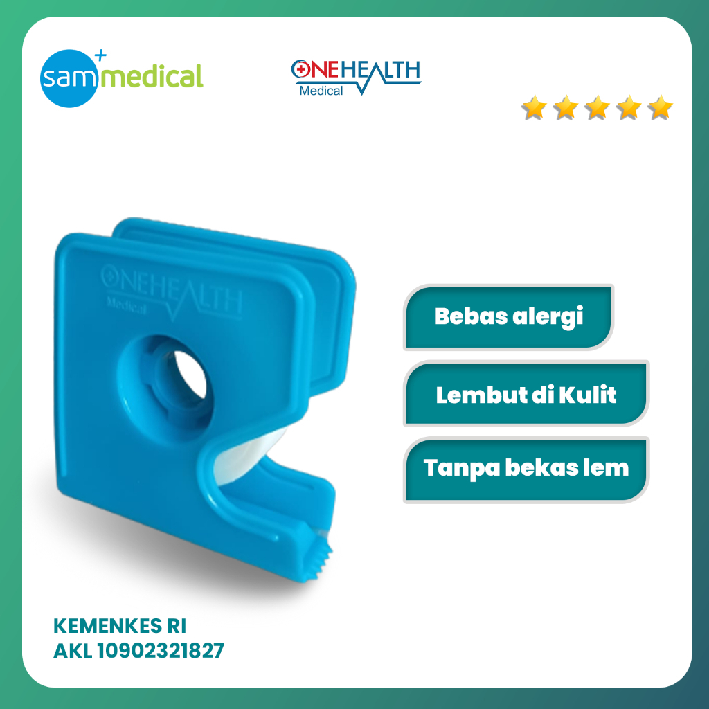 PUTIH One Health Micropore Surgical Tape / Wound Plaster / White ...