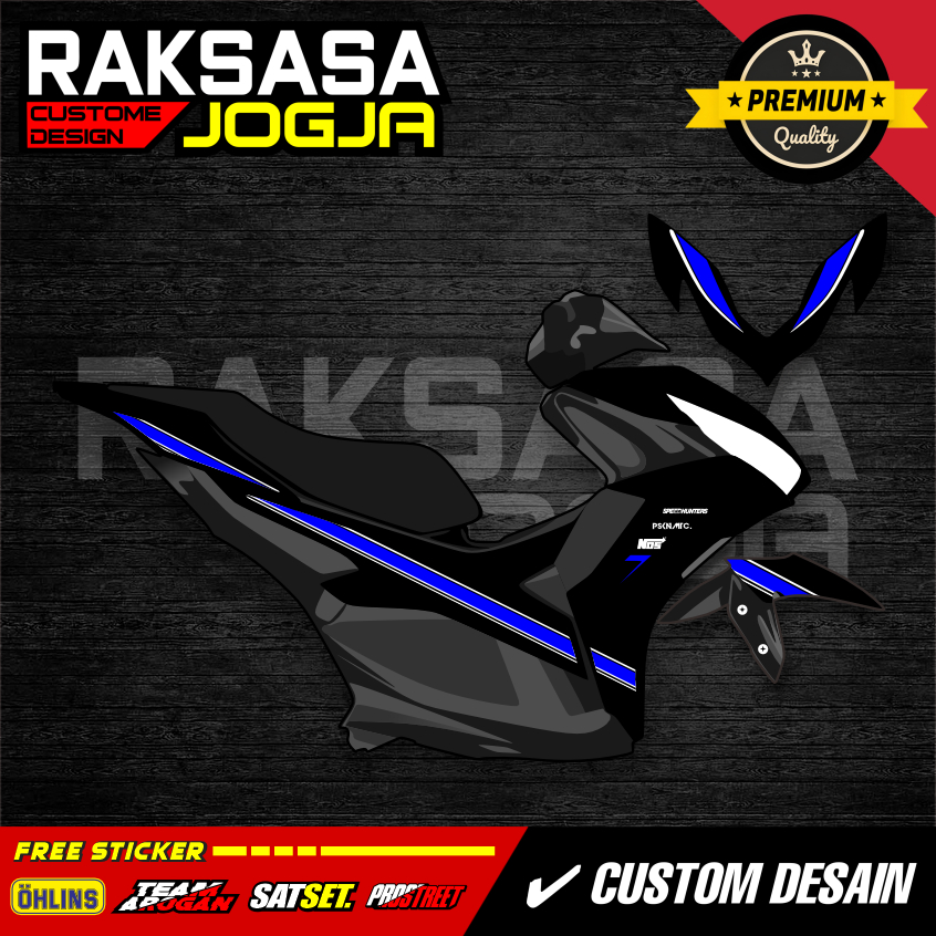 Yamaha Aerox new transparent vinyl racing striping sticker, minimalist ...