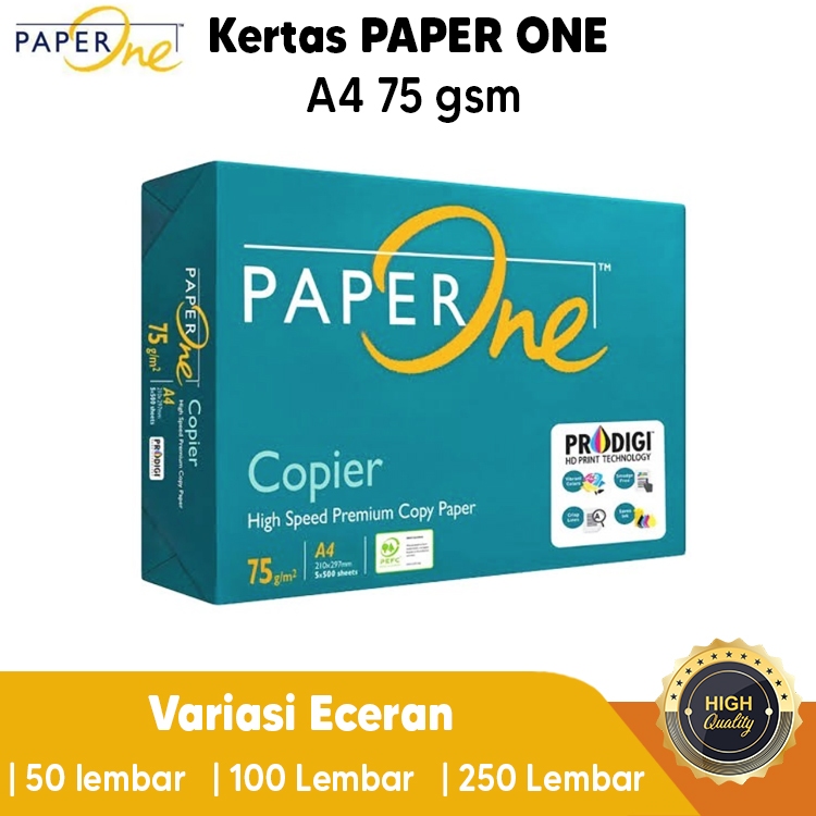 75 gsm A4 HVS Paper, 100 Sheets (Retail) | Shopee Malaysia