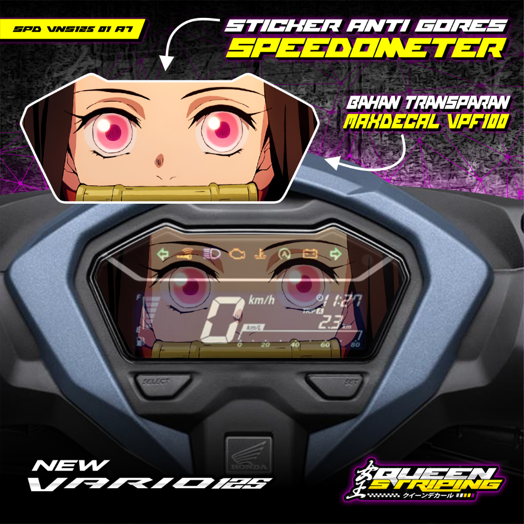 Transparent Speedometer Accessories Sticker Vario 125 New Variations of ...