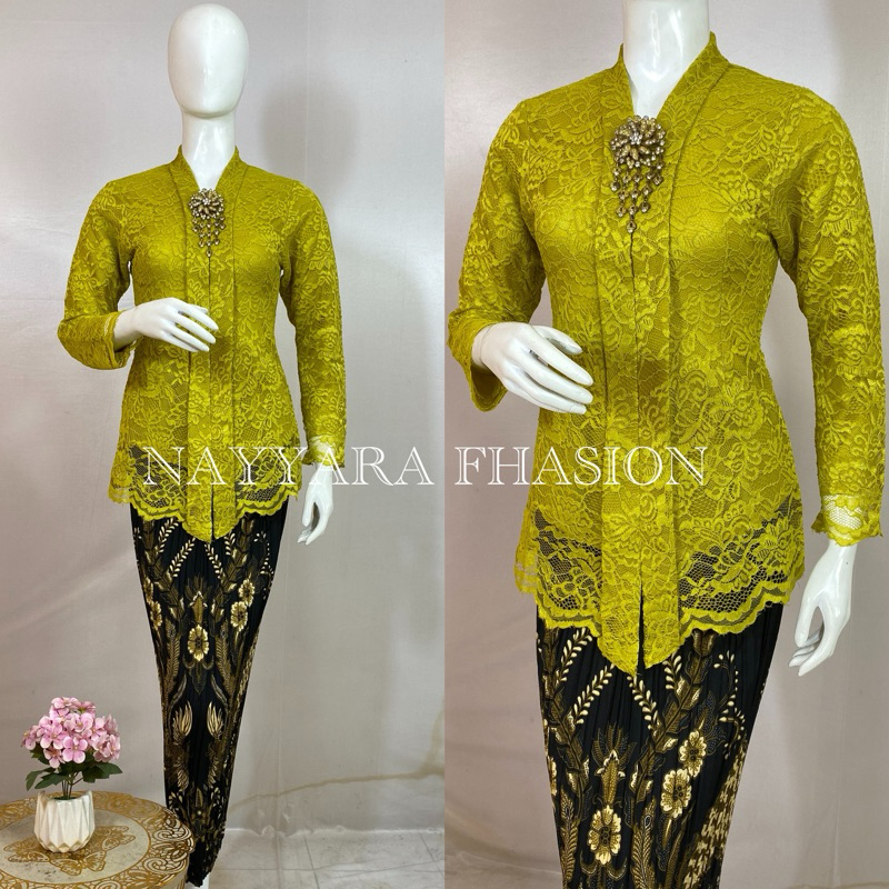 KEMEJA Bridesmaid Kebaya \ Graduation Kebaya \ Sequin Kartini Kebaya ...