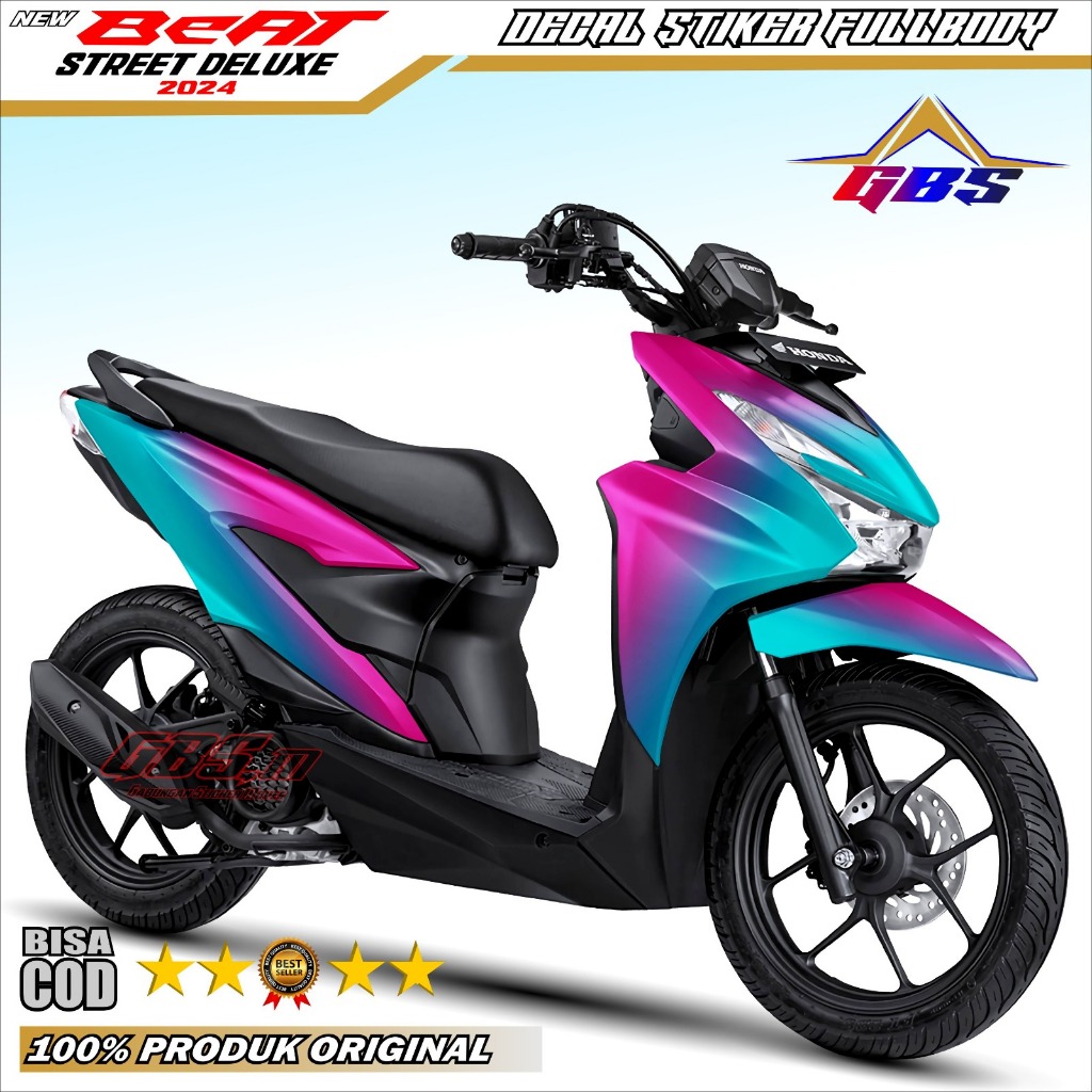 Beat STREET 2024 Decal BEAT STREET DELUXE Motorcycle Decal Sticker 2024 ...