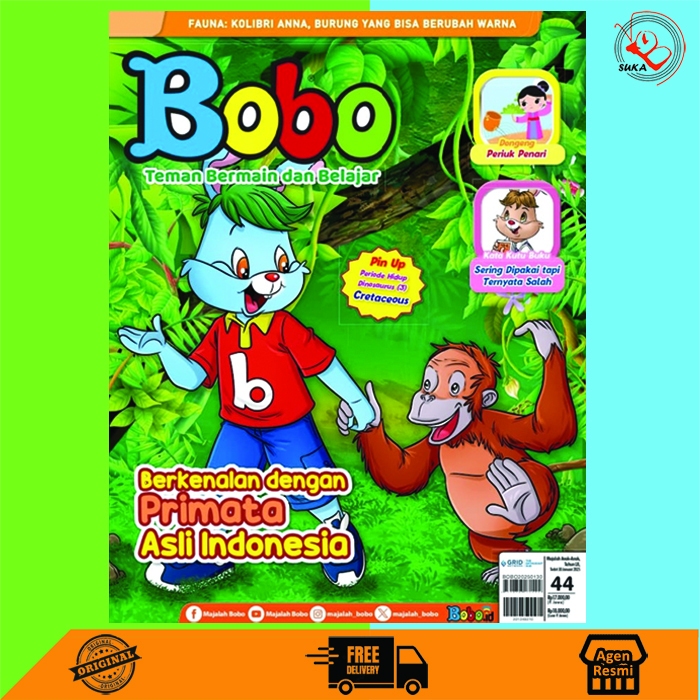 Bobo Magazine Issued January 2025 | Shopee Malaysia