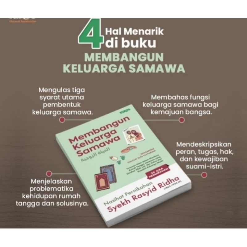 Book BUILDING SAMAWA FAMILY WEDDING ADVICE SYEKH RASYID RIDHA ORIGINAL ...