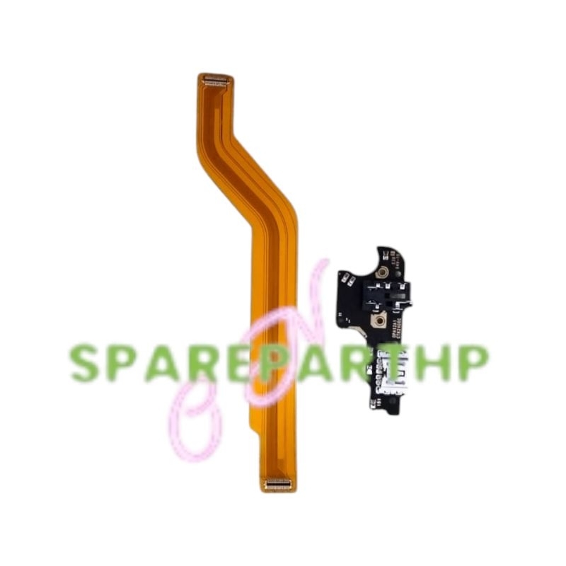 Oppo A12 A5S Mic Hf IC charger charging board set Casing connector ...