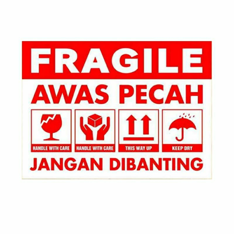 Fragile Handle With Care Stickers / Beware of Broken Stickers, 100pcs ...