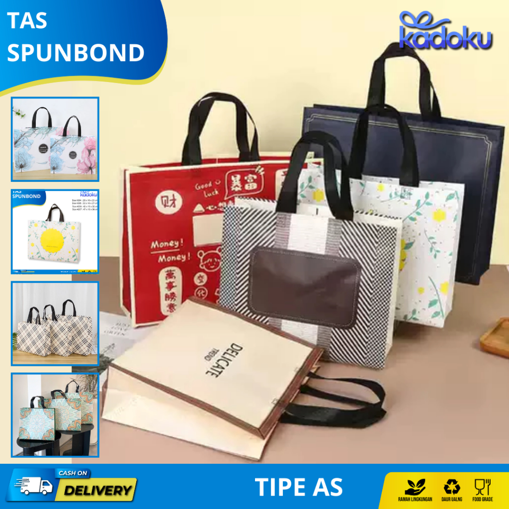 Spunbond Bag / Spunbond Goodie Bag / Spundbond Bag / Spunbond Shopping ...