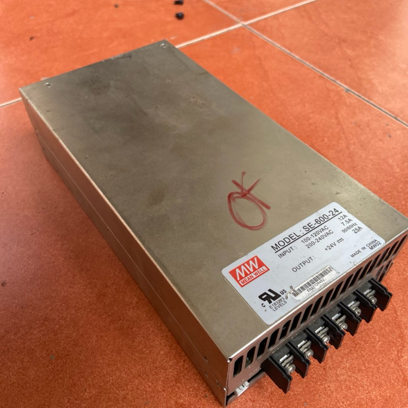 Power Supply Switching PSU SMPS MEANWELL SE-600-24 Dc Out 24 Volt / 25 ...
