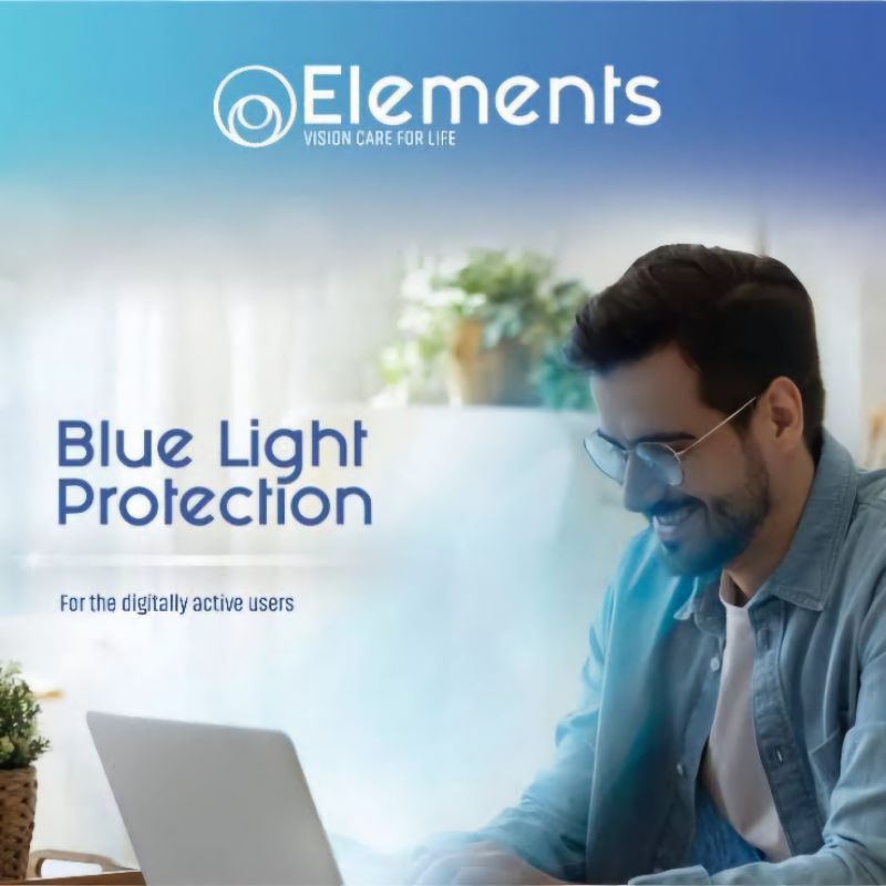 Essilor Elements Blue Light Protection for Active Digital Users ...