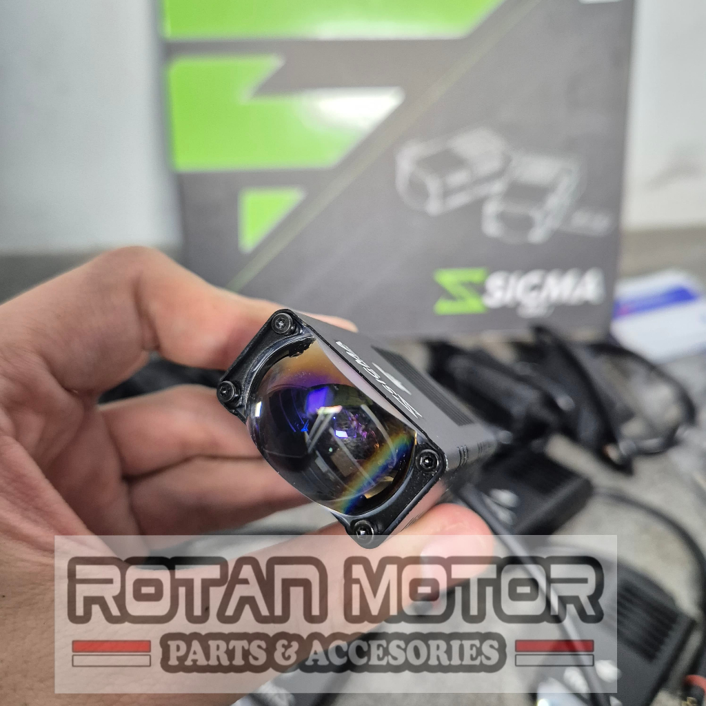 Mini Projie Clan CM1 Atomic Slim / Clan CM1 Slim Blue Lens 4X25W / MIni ...