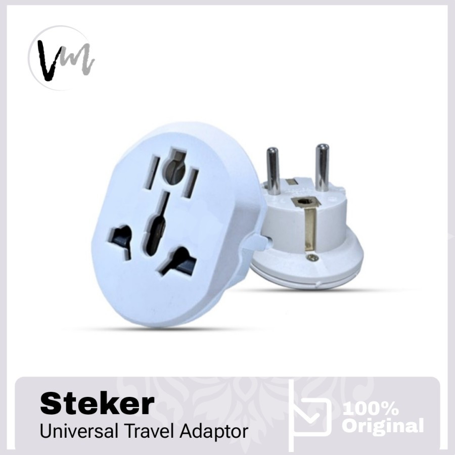 Universal Travel Adapter AU US UK to EU Indo Plug 16A Power Plug ...