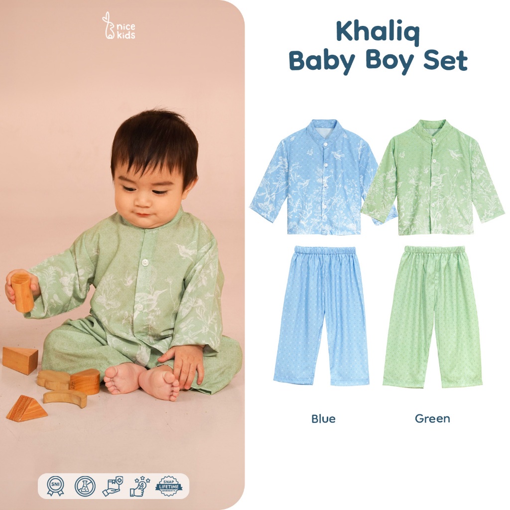 Nice Kids – Toile Khaliq Baby Koko Boy Set (Children's Muslim Clothes ...