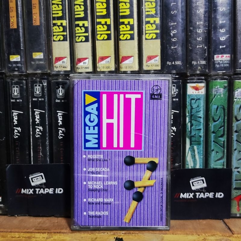 Tape Cassette - Mega Hit 7 - West Compilation - Radio Tape - Cassette ...
