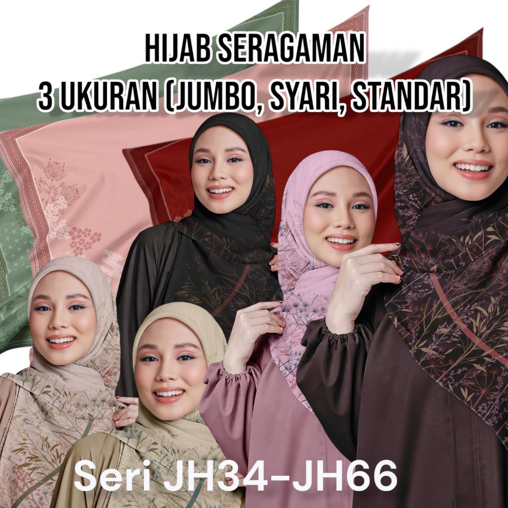 (SERIES Jh34-jh66) VOAL SUBLIM - QUARTER UNIFORM JUMBO, SYARI AND ...