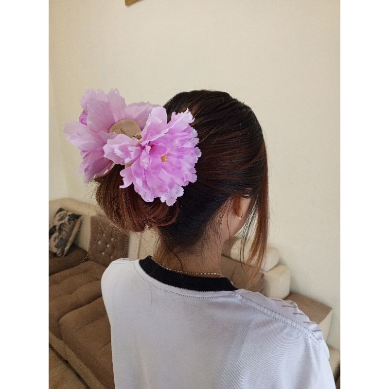 ️PREMIUM ️ Flower MOTIF HAIR JEDAI, KOREAN STYLE JEDAI | Shopee Malaysia