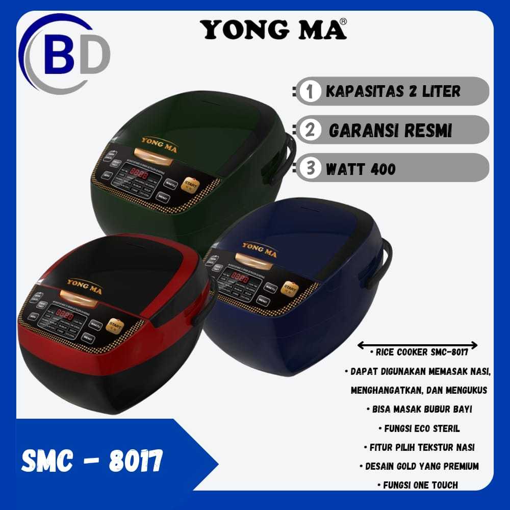 Magic Com Yong Ma SMC 8017 Digital Rice Cooker [2 Liter] | Shopee Malaysia