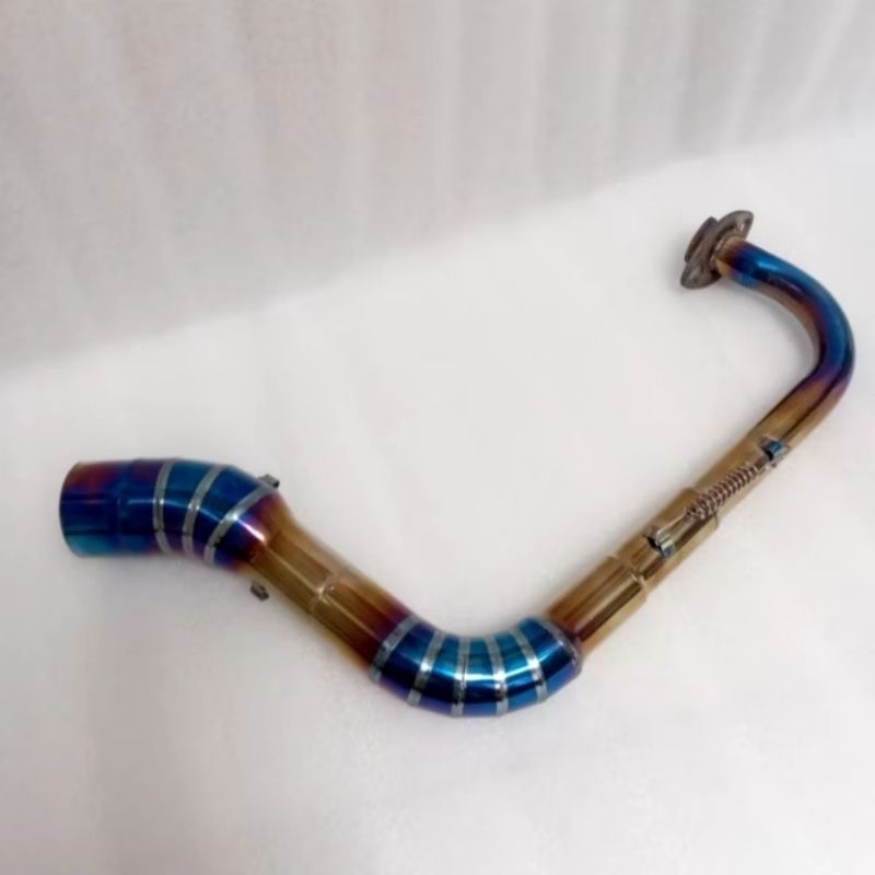 Big elbow bluemoon pipe 51 mm for aerox v2 v1 nmax v1 v2 Mio sporty Mio ...
