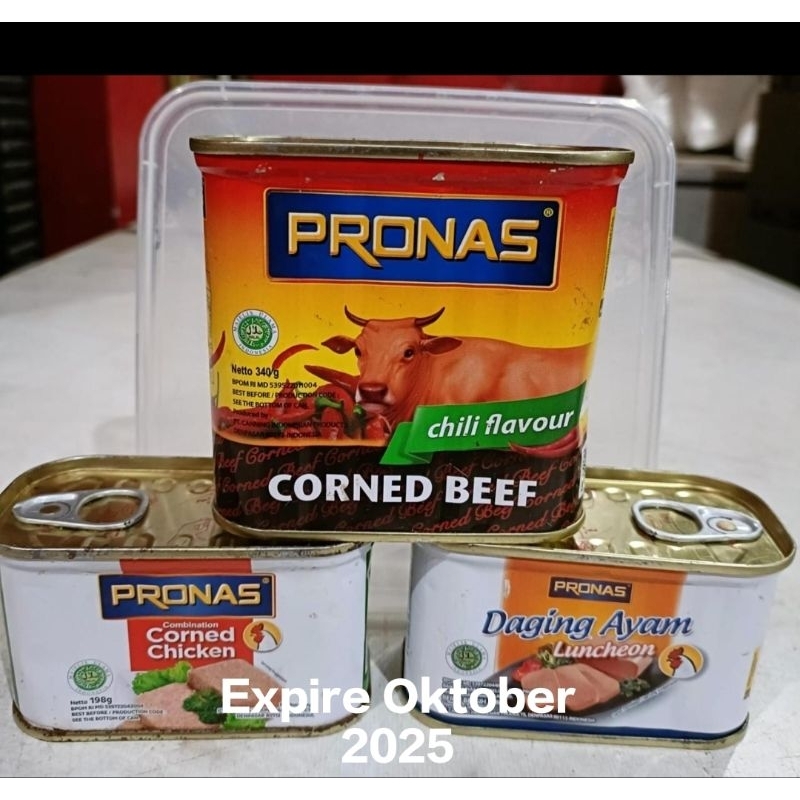 RAMADHAN. PRONAS Package Large size beef Cornet, small beef Cornet ...