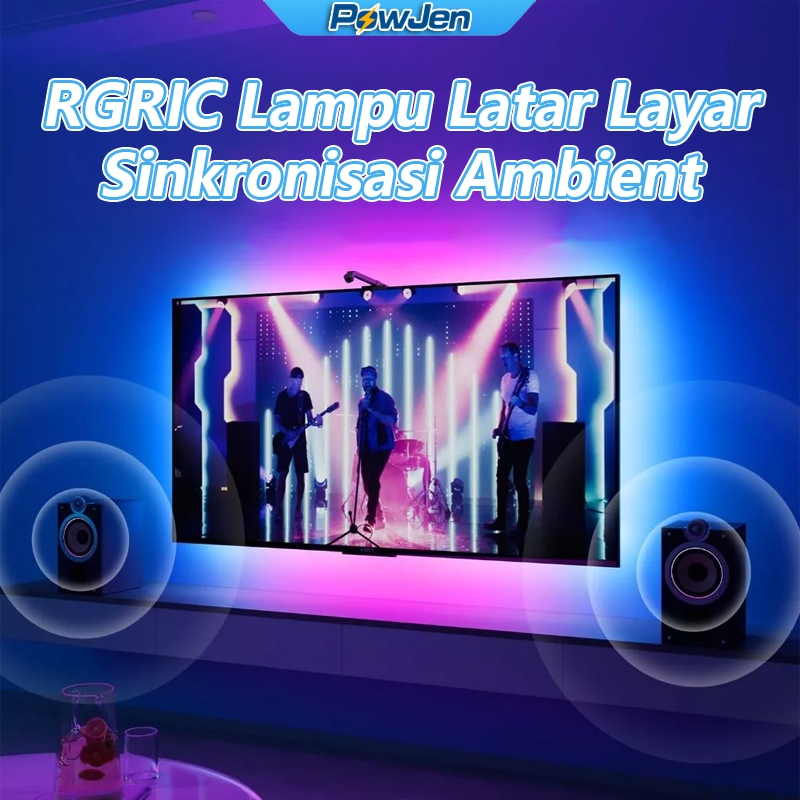 LAYAR Led Strip Light Smart TV Screen Light Polytron Backlight 3.8 ...