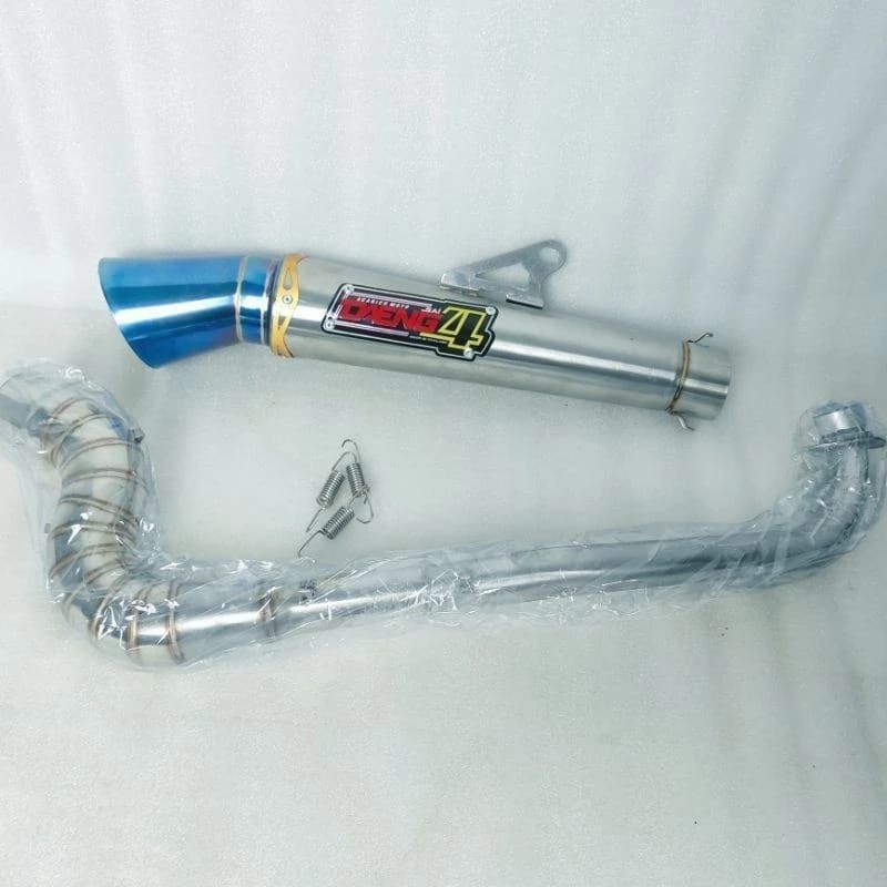 Open Spec Daeng sai4 exhaust pipe for Xrm 125 115 110 Wave Fury Rs125 ...