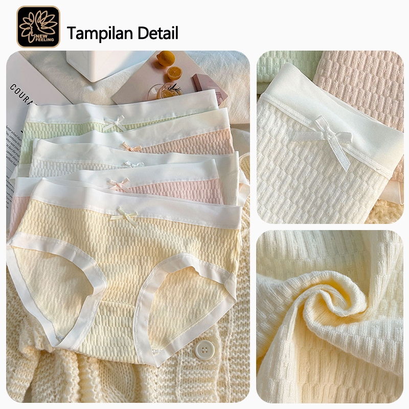 Newfeiling Panties Package (5 Pcs)CD Seamless Women's Cotton Panties ...