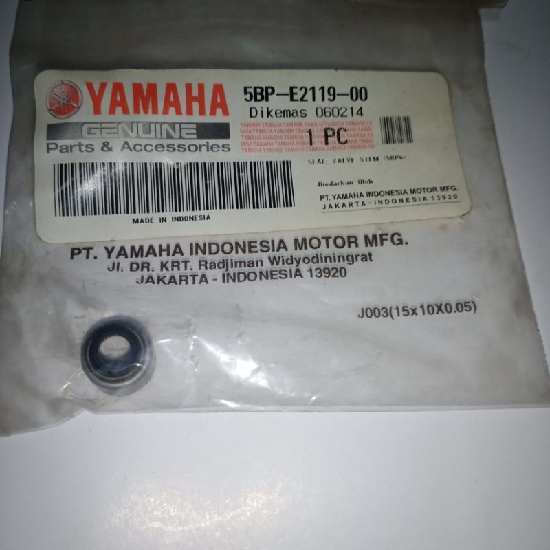 Original Yamaha Scorpio / Scorpio Z valve seal ring YGP 1bh 5BP-E2119-00 | Shopee Malaysia