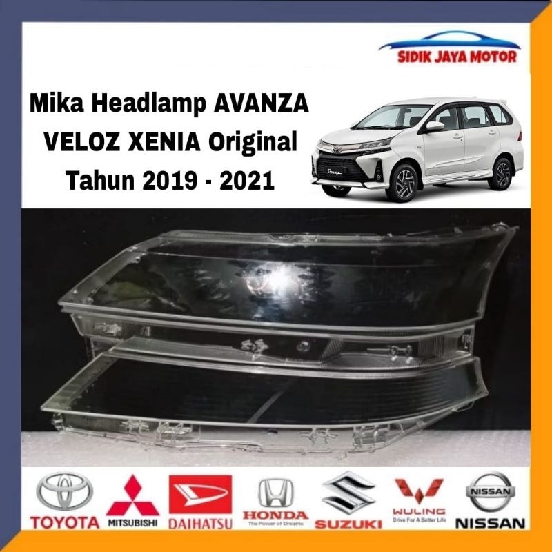 Mika Headlamp Avanza Xenia Veloz Headlamp Original 2019 2020 2021 Mika Headlamp Toyota Avanza ...