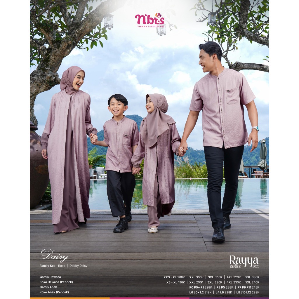 Sarimbit Rayya Nibras Daisy Rose / Rayya Series Nibras 2025 / Couple's ...
