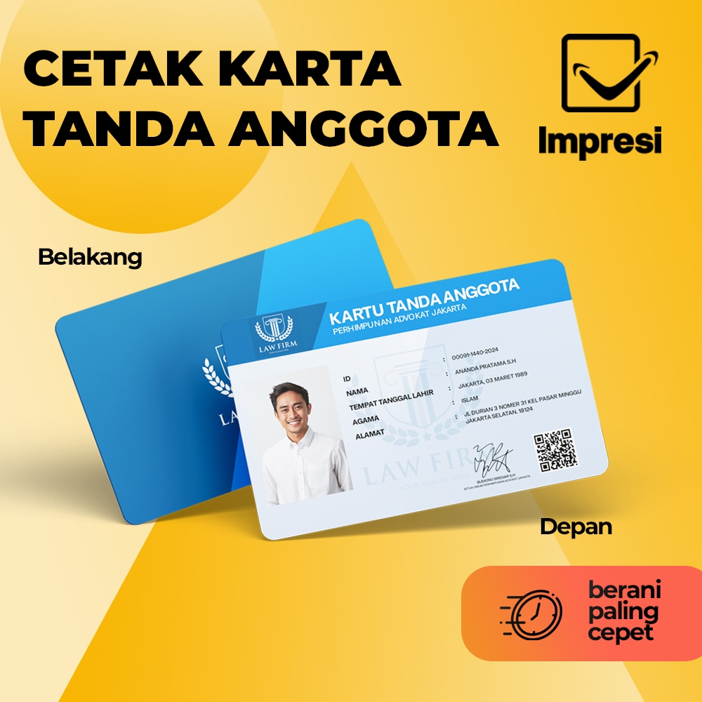 Print KTA PVC Member Sign Cards | Shopee Malaysia