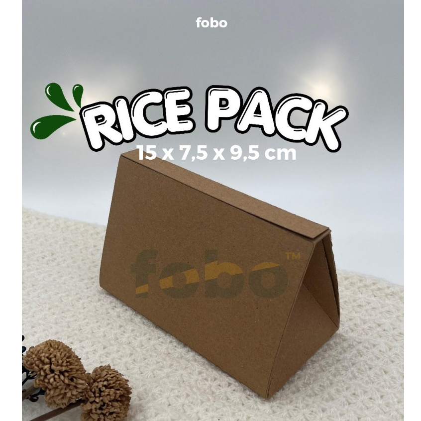 Rice PACK KRAFT CHOCOLATE FULL LAMINATION / RECENT RICE WRAPPING ...