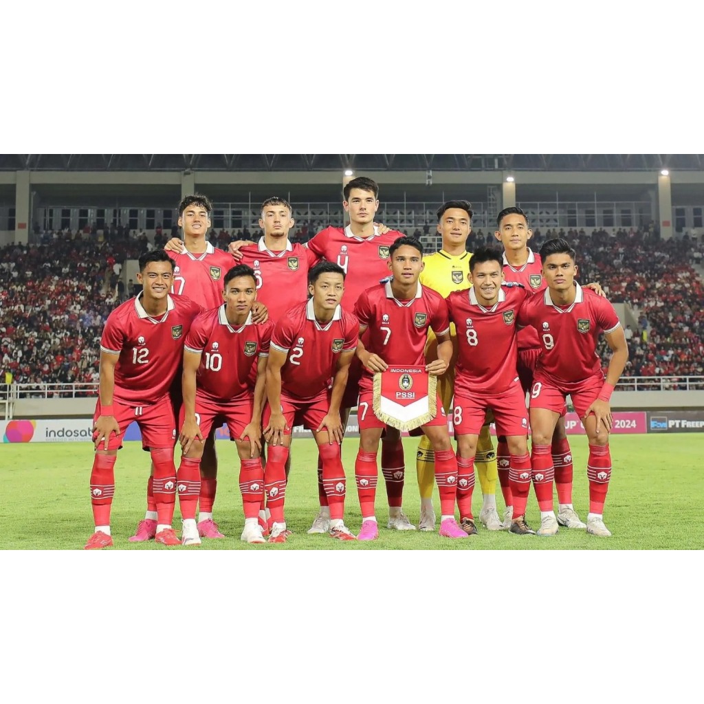Indonesian National Team Football Poster (can customize image) | Shopee ...