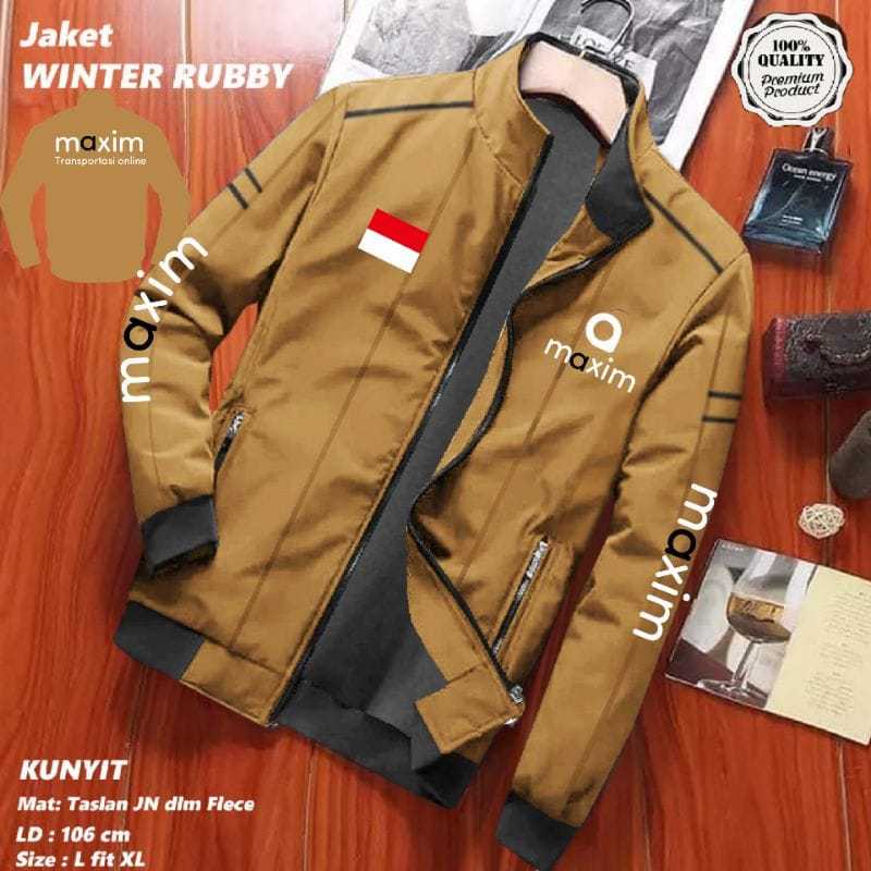 Latest MAXIM INDONESIA Parachute Jacket/MAXIM DRIVER Jacket/LOGO And ...