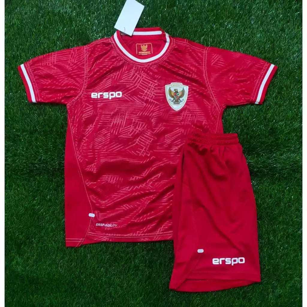 Indonesian KIDS/CHILDREN'S FOOTBALL JERSEY HOME 2024/2025 GRADE ORI ...