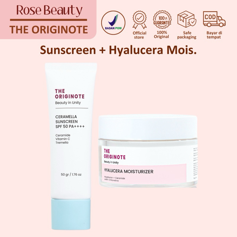 The Originote Ceramella Sunscreen SPF 50 PA++ And The Originote ...