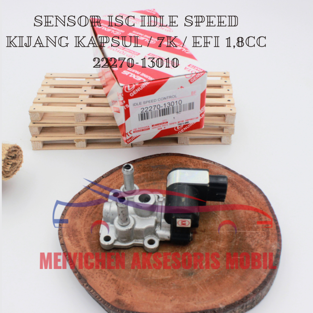 Isc IDLE SPEED CONTROL SENSOR Complete TOYOTA KIJANG Capsule 7K EFI 1.8 ...