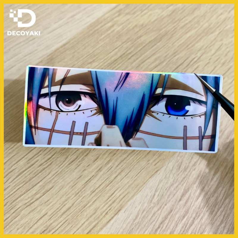 Mahito Jujutsu Kaisen Hologram Slap Sticker, Anime Mahito Jujutsu ...