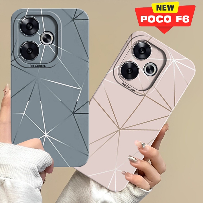 Rubber Softcase Hp XIAOMI POCO F6 2024 F5 F4 F3 X5 X5 Pro X6 X6 Pro M6 ...