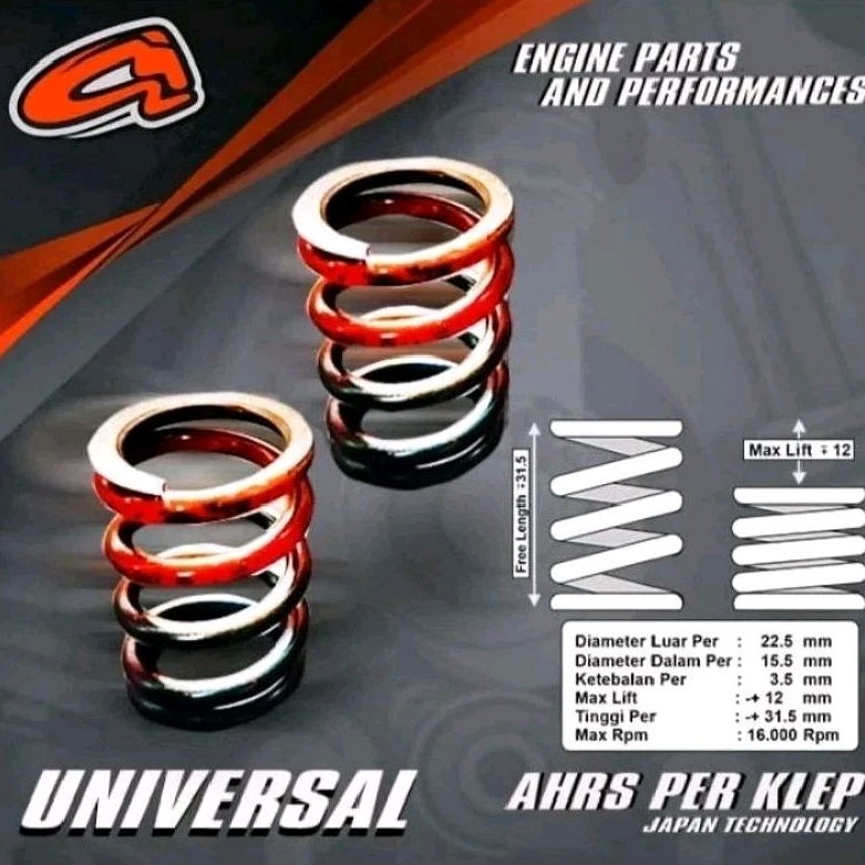 Per KLEP DUCK / UNIVERSAL ORIGINAL JAPAN AHRS HIGH 32 MM | Shopee Malaysia