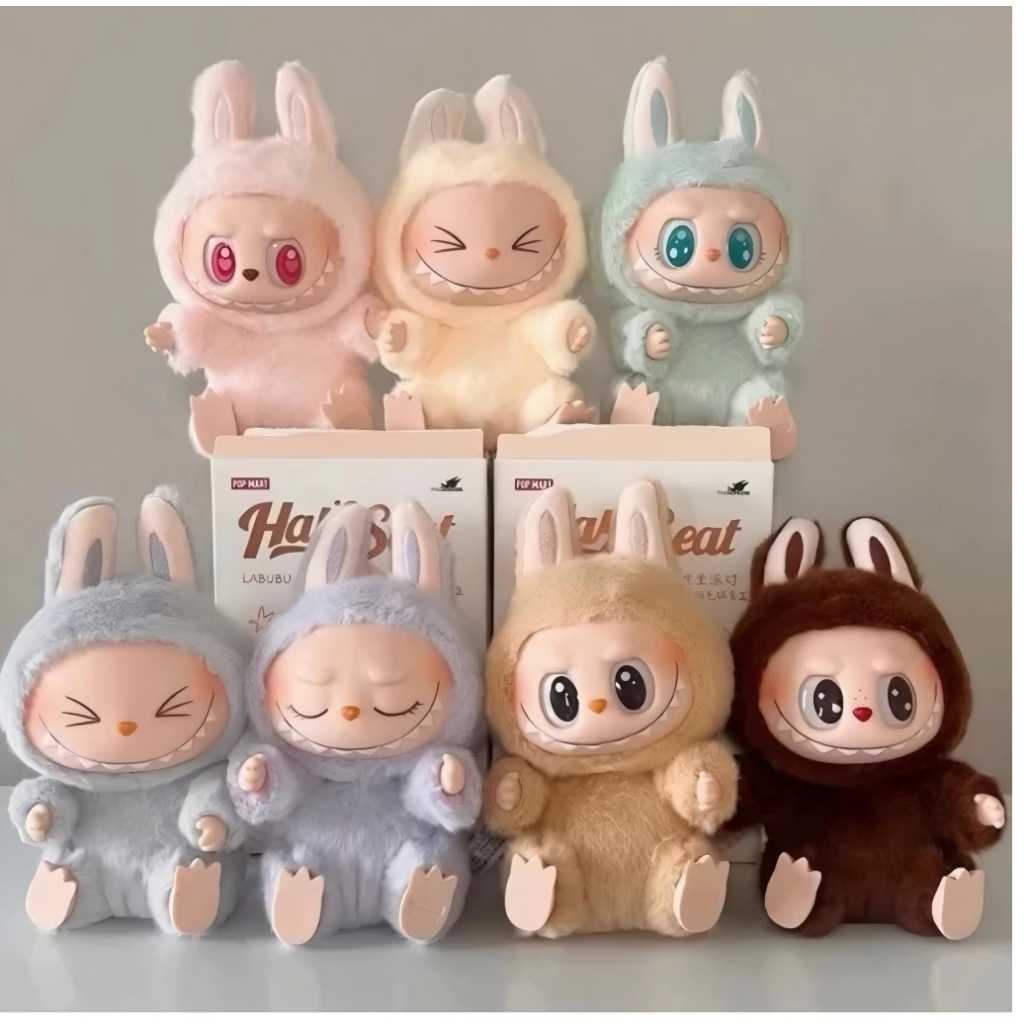 GANTUNGAN Labubu V2 Doll Keychain - Have A Seat Labubu / V2 Labubu Can ...