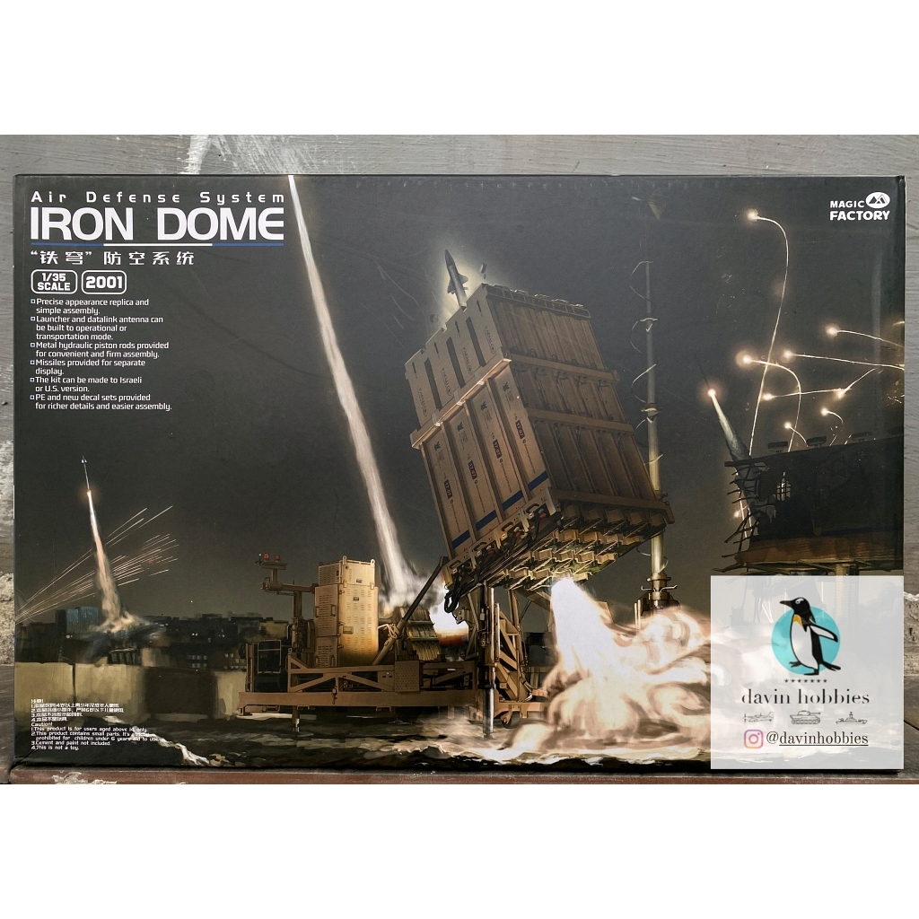 Magic Factory 1/35 Air Defense System Iron Dome | Shopee Malaysia