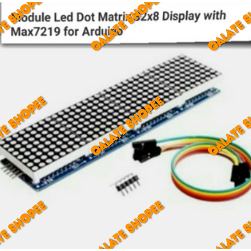 32x8 Display Matrix Led Module Max7219 Wemos D1 Mini Nodemcu Esp-32 | Shopee Malaysia