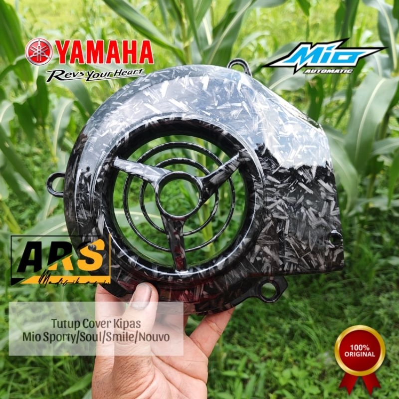 Original WTP Forged Carbon Karbu Mio Fan Cover | Shopee Malaysia