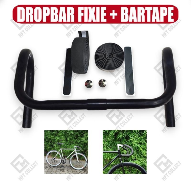 Fixie Dropbar Package Handlebars Old School Racing Bike Gravel Roadbike ...