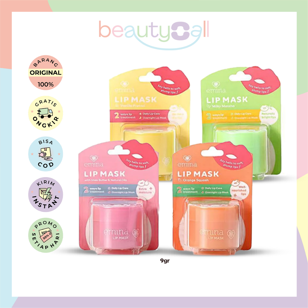 Emina Lip Mask 9gr - Lip Mask Lip Care | Shopee Malaysia